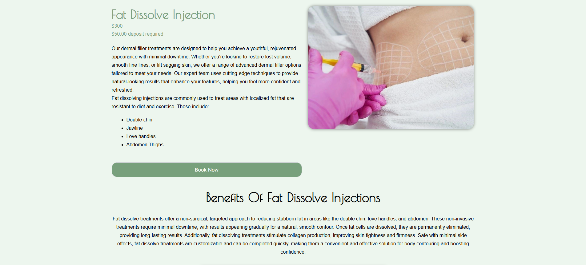 Fat Dissolve Injections in Virginia | Safe & Effective